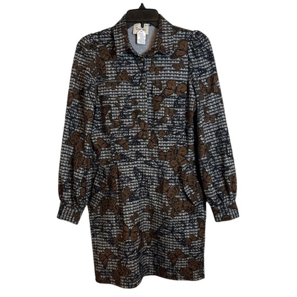 Dixie | Dresses | Dixie Nwt Long Sleeve Butterfly Print Dress S | Poshmark